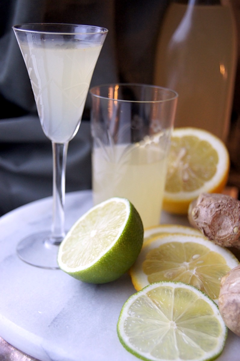 Gin & tonic med gurka & svartpeppar - Salt som Socker