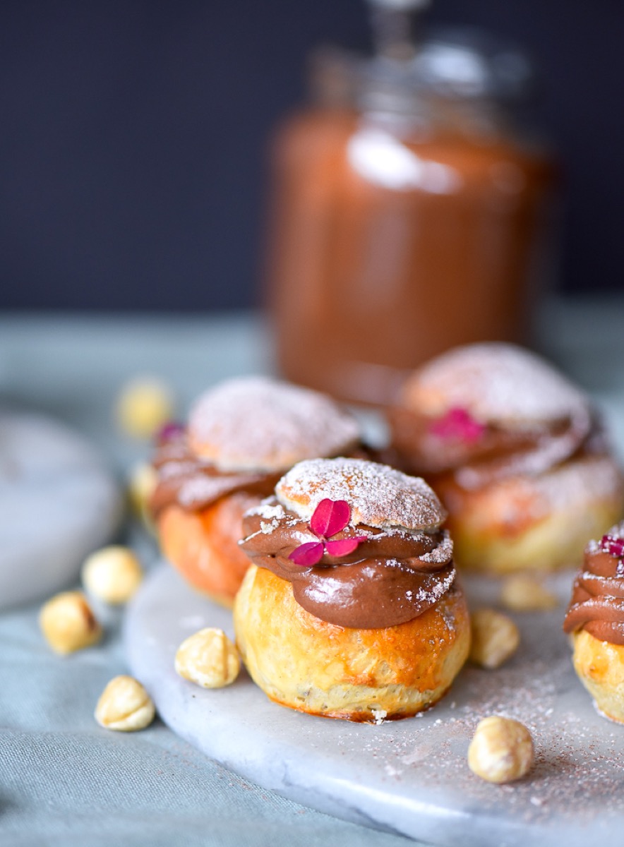 Tre olika semlor. - Salt som Socker