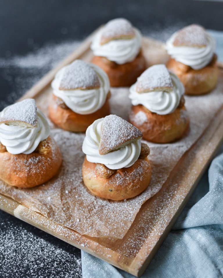 Tre olika semlor. - Salt som Socker
