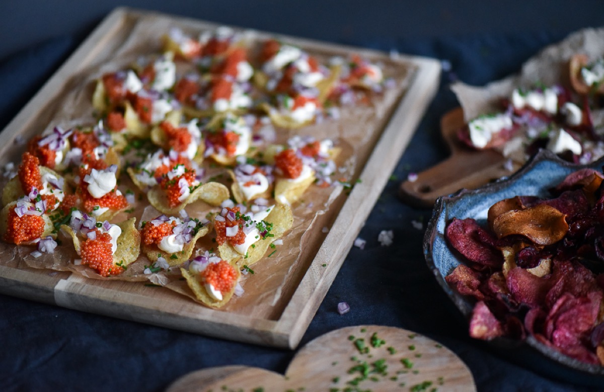 Lyxiga chips med rom & smetana! - Salt som Socker